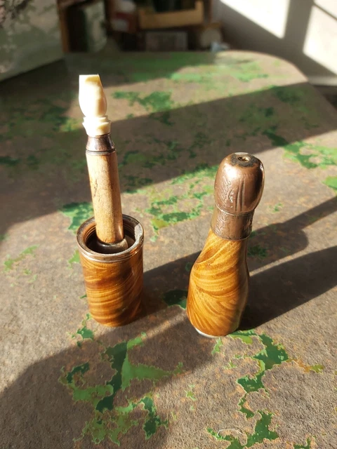 RARE PIPE DE Collection Démontable Forme De Bouteille Souvenir Weston ...