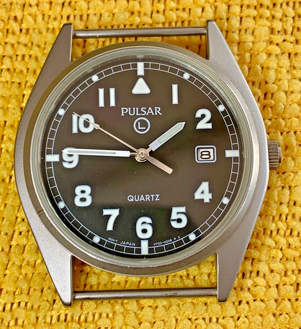 PULSAR G10 ISSUED British military Quartz watch 1999. UK Forces. Fixed ...