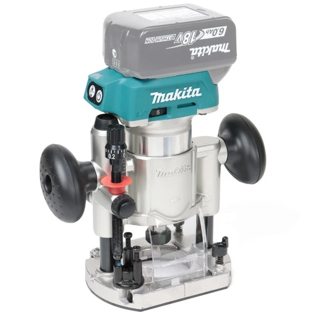 MAKITA 18V RT51DZ Cordless Router Brushless 30000rpm Electric Trimmer ...