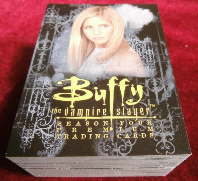 BUFFY THE VAMPIRE SLAYER: SEASON 4 - Complete VINTAGE Base Set (90 ...