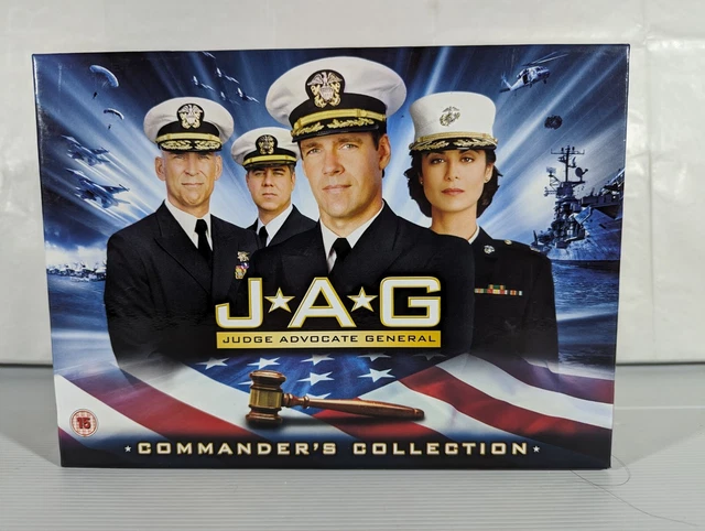 JAG COMPLETE SERIES 1 - 10 Commanders Collection Box Set PAL Region 2 ...