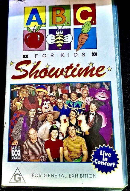 ABC FOR KIDS Showtime Vhs $13.99 - PicClick AU