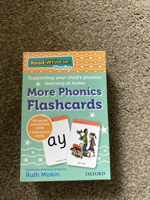 READ WRITE INC. Phonics: More Phonics Flashcards Cards RUTH MISKIN EUR ...