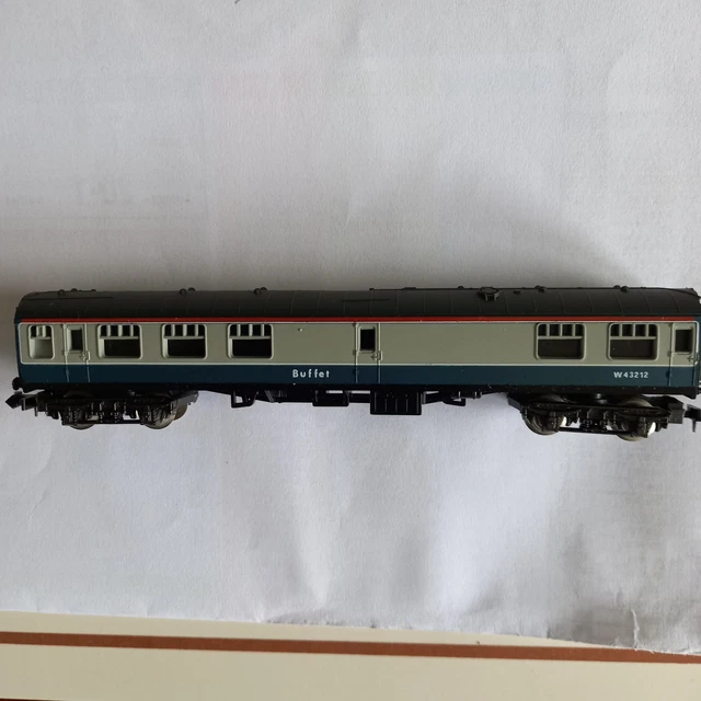 LIMA N GAUGE Mk1 British Rail Buffet Coach W43212 Blue / Grey £10.73 ...