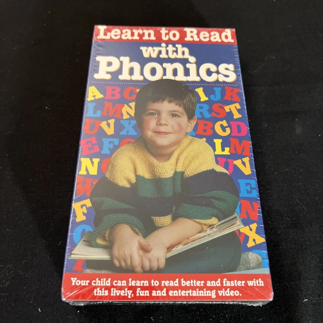 LEARN TO READ With Phonics - V. 1 (VHS, 2002) New & Sealed £12.03 ...