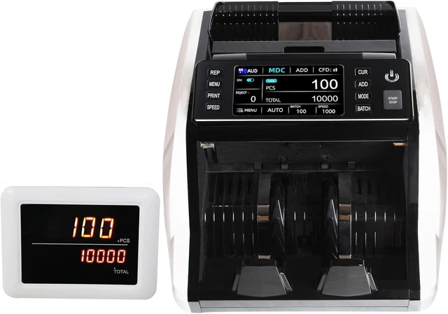 BANK GRADE MONEY Counter Machine, AUD/USD Multi-Currency Mixed ...