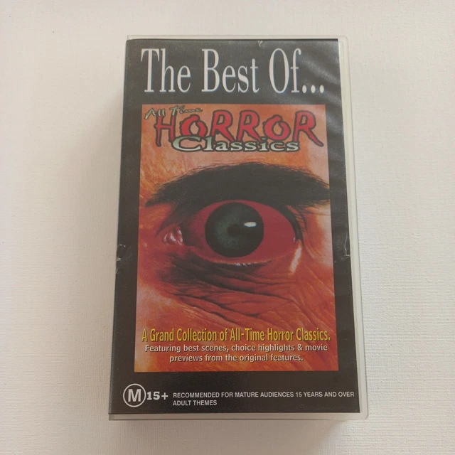 THE BEST OF All Time Horror Classics VHS Cassette Tape $99.97 - PicClick AU