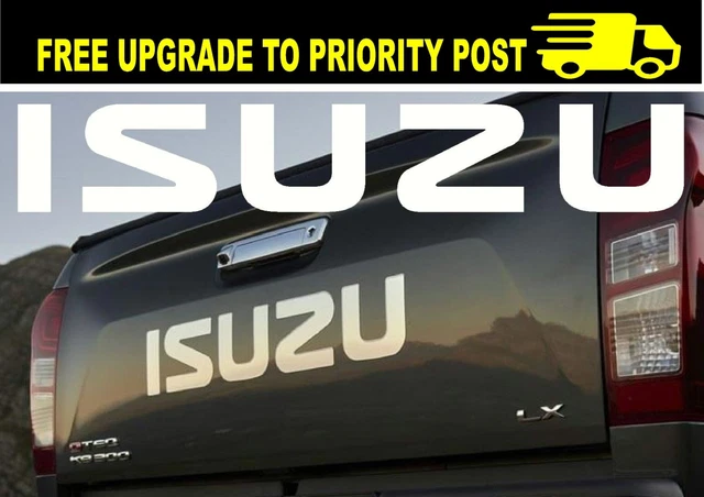 ISUZU TAILGATE DECAL sticker 800 x 130 mm D-MAX $21.90 - PicClick AU