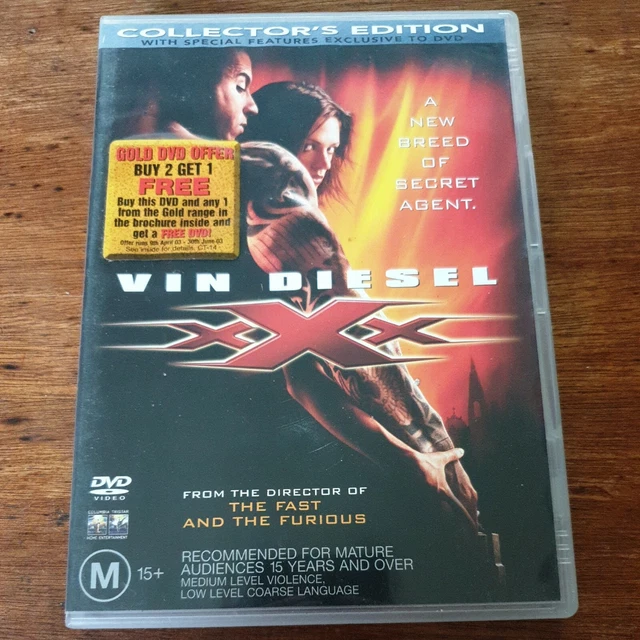 XXX DVD R4 Like New! FREE POST Vin Diesel, Asia Argento, Marton Csokas $6.97 - PicClick AU