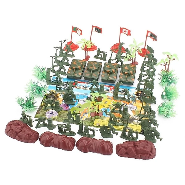 PLASTIC TOY SOLDIER Model Military Playset Mens Playsets Model Building ...