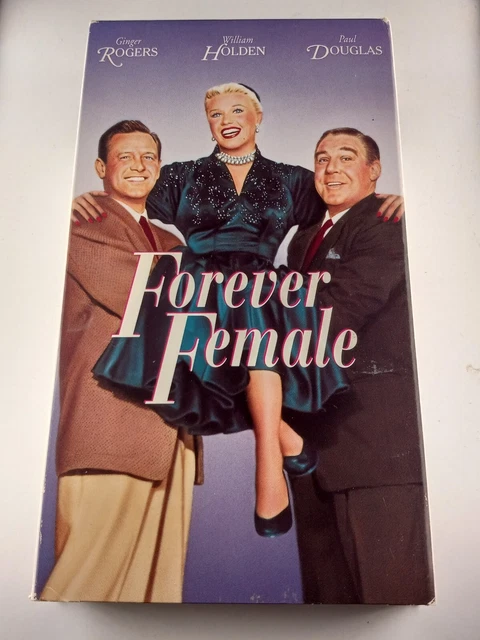 FOREVER FEMALE (VHS) 1953 Ginger Rogers, William Holden, Paul Douglas ...