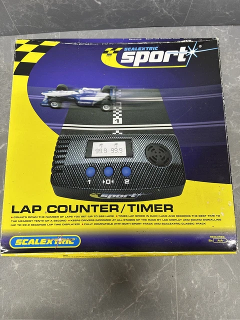SCALEXTRIC SPORT ELECTRONIC Lap Counter Timer Working - Boxed - Tested ...