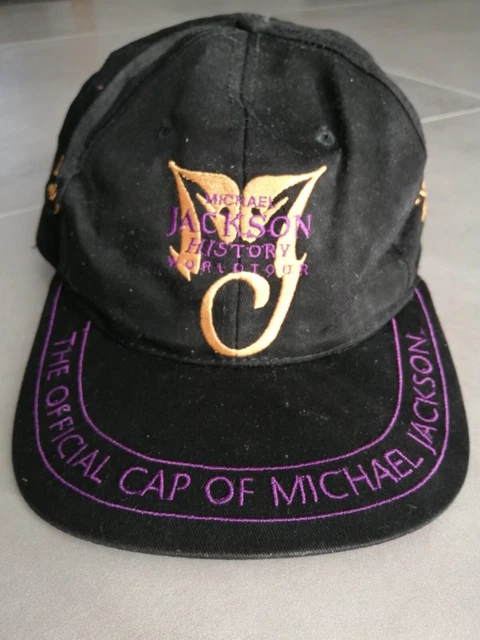 MICHAEL JACKSON THE Official cap Of HIStory World Tour 1997 King Of Pop ...