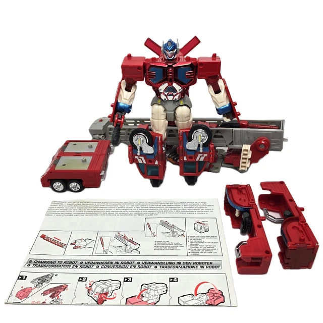 TRANSFORMERS OPTIMUS PRIME RiD Super Class Hasbro 2001 EUR 99,95 ...