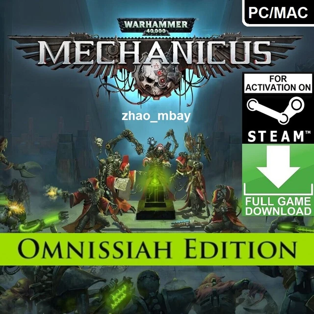 WARHAMMER 40,000 40K : clé vapeur Mechanicus OMNISSIAH EDITION PC/MAC GLOBAL 40000 EUR 10,09 ...