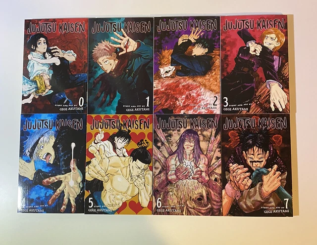 JUJUTSU KAISEN VOLUME 0-7 Gege Akutami Manga Viz $80.00 - PicClick CA