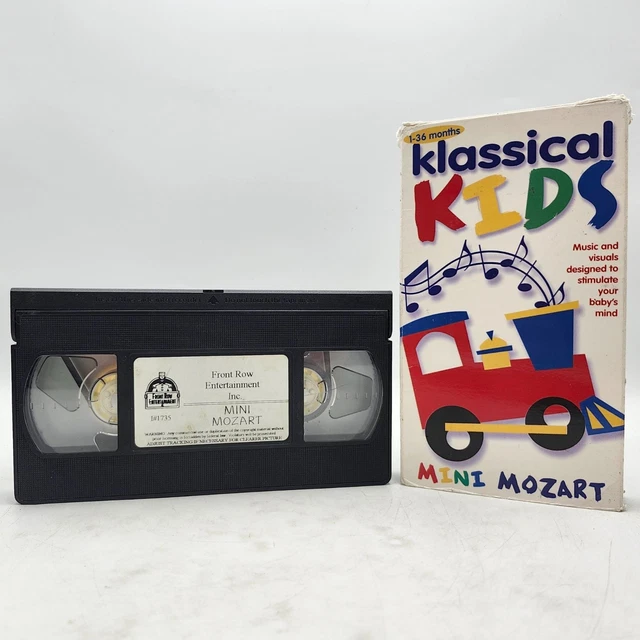 KLASSICAL KIDS MINI Mozart VHS 2000 Front Row Entertainment £40.21 ...