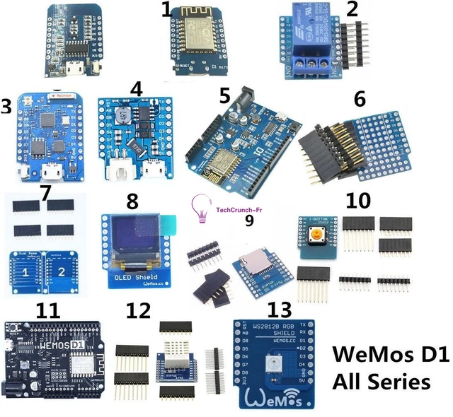 ESP8266 WIFI WEMOS D1 Mini ESP 12F 12E DHT22 AM2320 CP2104 CH340 For ...