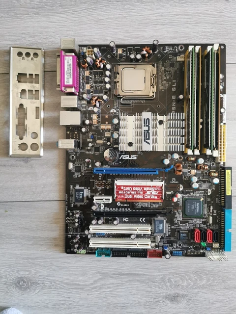 ASUS P5N-E SLI Motherboard | Intel Core 2 Duo 3.16Ghz | 6GB DDR2 Ram | SLi Card £75.00 - PicClick UK