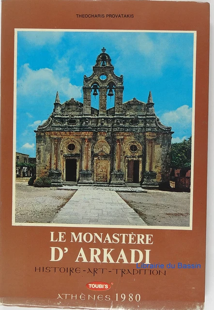 ARKADI MONASTERY HISTORY Art Tradition Theocharis Provatakis 1980 £6.82 ...