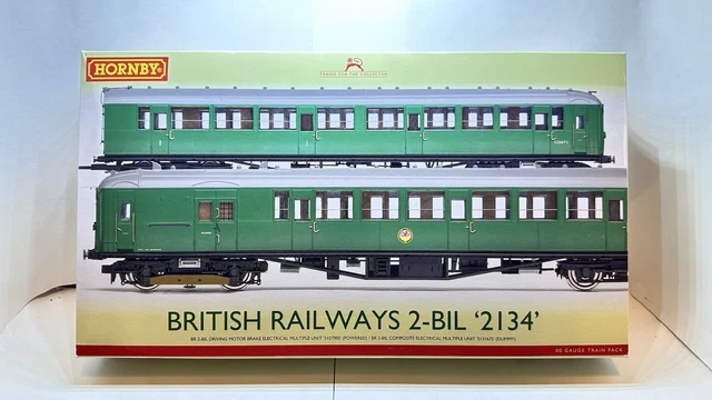 HORNBY R3126 OO Gauge BR Class 401 2-BIL EMU No 2134 Train Pack DCC ...