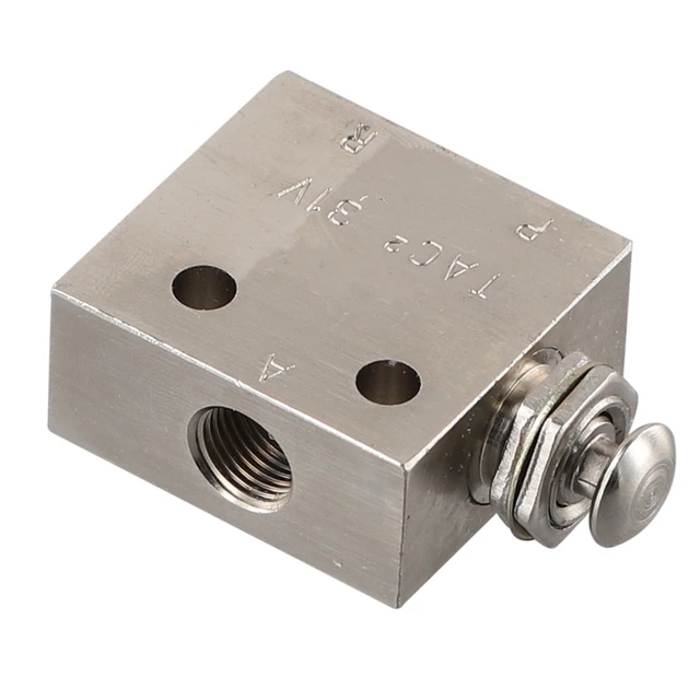 MECHANICAL VALVE PUSH Button Valve Pressure Control Valve 2 Position ...