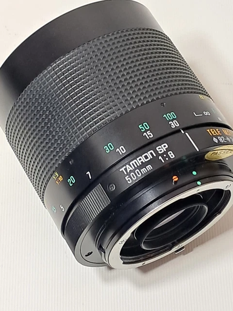 TAMRON ADAPTALL SP 500mm f8 Lens 55BB BBAR Mirror Lens - Fungus £25.14 ...