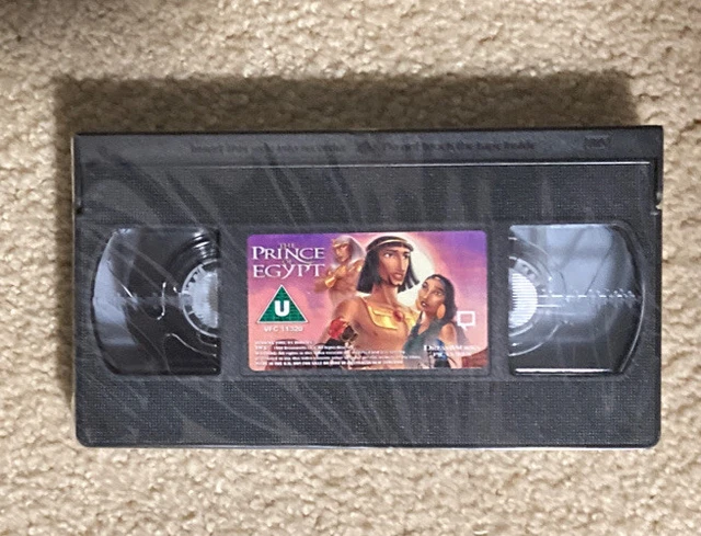 THE PRINCE OF Egypt Dreamworks VHS Video Tape (NEW SEALED) £4.50 ...