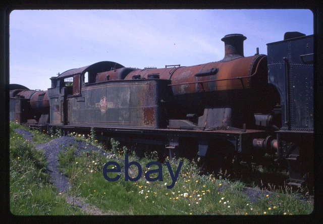 ORIGINAL 35MM SLIDE - ex GWR 7229 at Woodhams, Barry scrapyard c.1978 £ ...