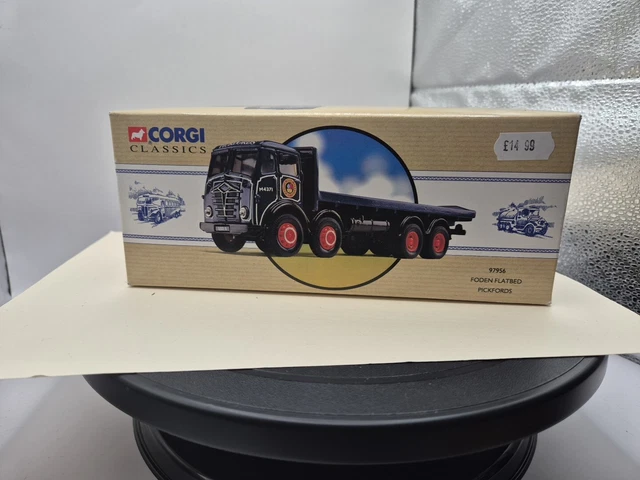 CORGI CLASSIC 97956 Foden Flatbed Pickfords £14.99 - PicClick UK