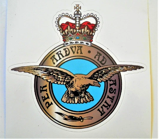 RAF UK BRITISH Military Royal Air Force Sticker UK Veteran Cars Vans ...