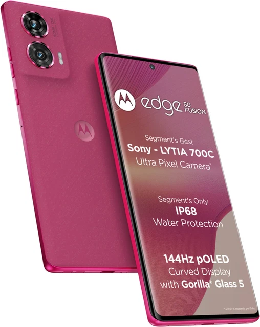 Motorola Edge 50 Fusion 5g Pink 256 Gb 12gb Ram 6 7 Snapdragon