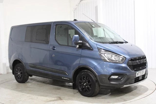2022 FORD TRANSIT Custom 2.0 320 ECOBLUE TRAIL CREW VAN DOUBLE CAB ...