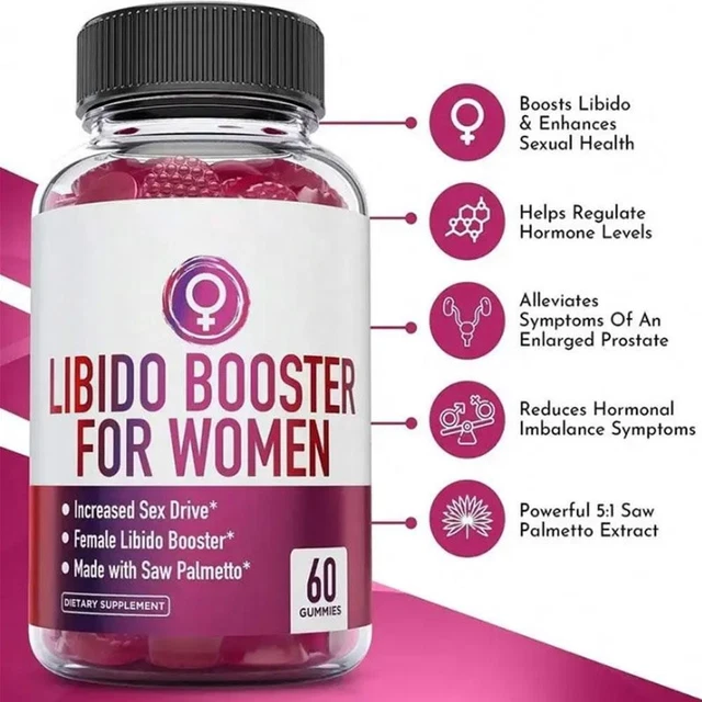 LIBIDO BOOSTER FOR WOMEN Female Libido Support 60 Gummies Harmless Safe ...