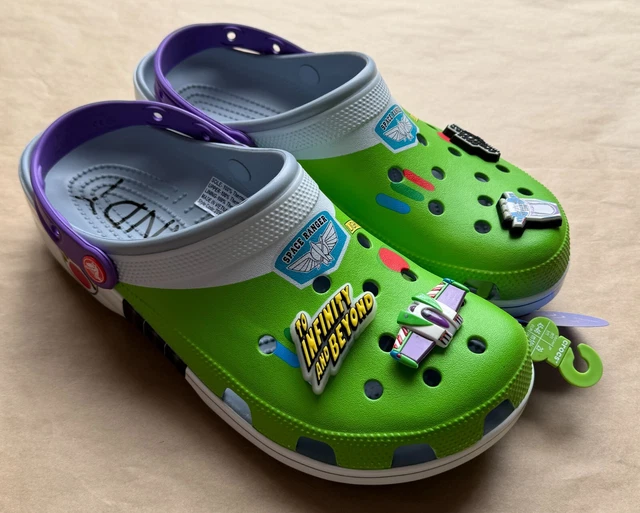 CROCS - DISNEY Pixar Toy Story Buzz Lightyear Clog MEN'S SIZE 8-12 ...