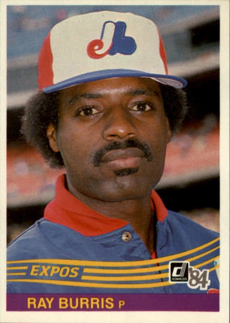 1984 DONRUSS MONTRÉAL Expos carte de baseball #331 Ray Burris EUR 1,62 ...