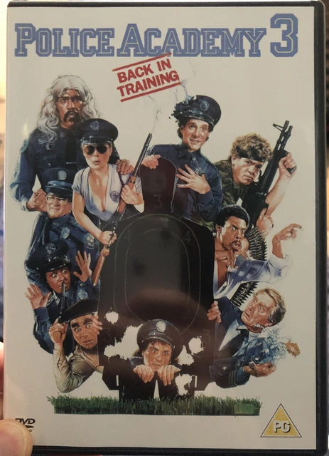 POLICE ACADEMY 3 Back In Training Rare Deleted Classic 80’s Cop Comedy ...