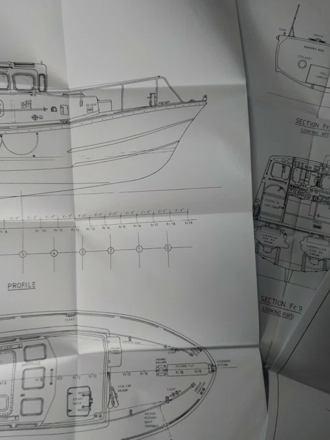 RNLI BREDE CLASS Lifeboat Drawings Plans EUR 40,22 - PicClick DE