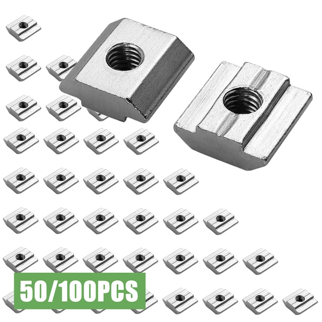 NUTENSTEINE GLEITMUTTER NUT6/8/10 M4/5/6/8/10 für 20er/30er/40er/45er Aluprofil EUR 13,99 ...