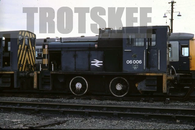 35MM SLIDE BR British Railways Diesel Loco Class 06 06006 1983 Original ...