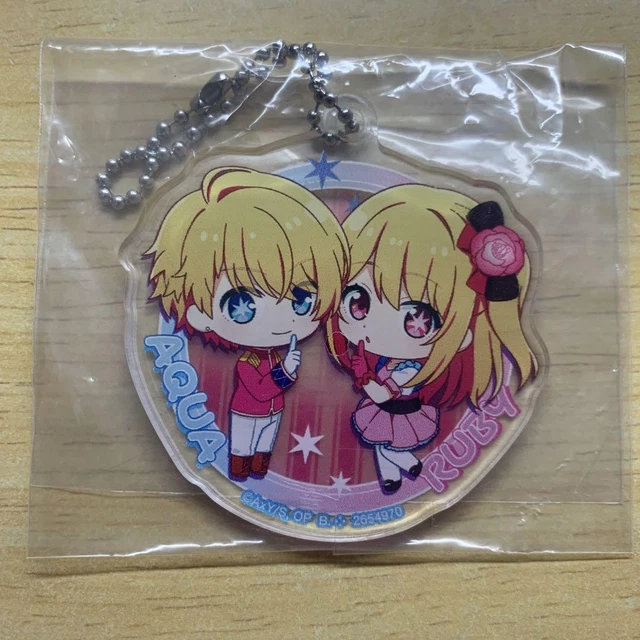 SWEETS PARADISE X OSHI NO KO Ruby Aqua GOODS Keychain Acrylic Stand ...