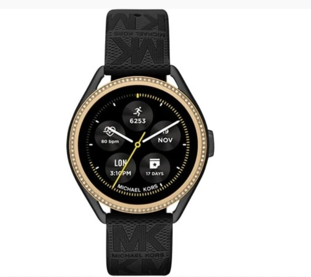 MICHAEL KORS MKGO Gen 5e Women's 43mm Touchscreen Smartwatch MKT5118 £ ...