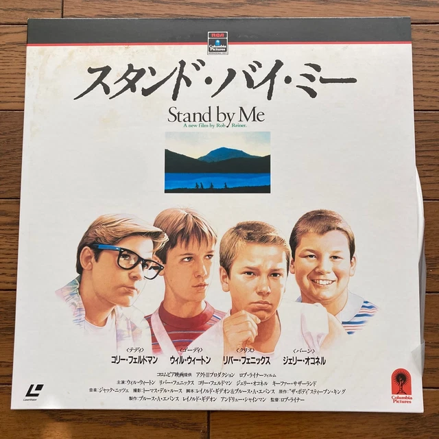 STAND BY ME Rob Reiner Wil Wheaton River Phoenix Japan Laserdisc LD $12 ...