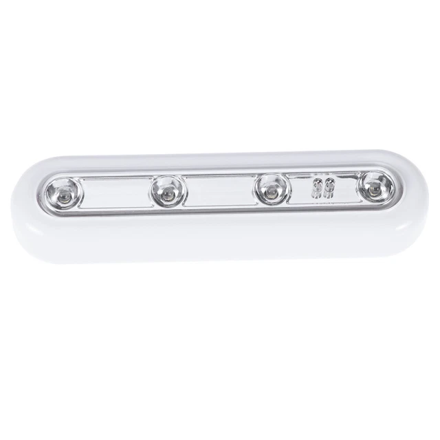 4 LED TOUCH Control Touch Tap Light Battery Cupboard Lights With Pads ...