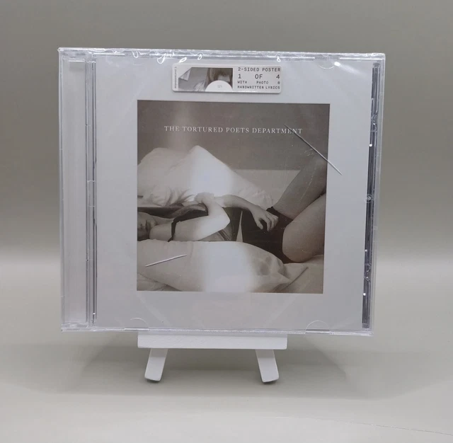 TAYLOR SWIFT - The Tortured Poets Department CD | New Sealed | Cracked ...