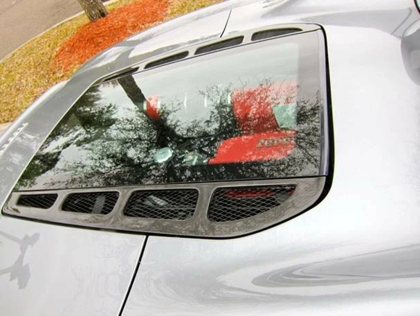 FERRARI 360 CARBON Fiber Rear Window Louvers Spider £770.49 - PicClick UK