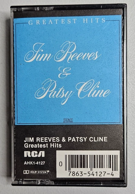 CASSETTE JIM REEVES Patsy Cline Greatest Hits 1981 RCA Crazy EUR 8,98 ...