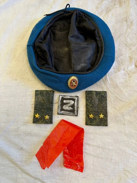 RUSSIAN ARMY AIRBORNE VDV Uniform Special Forces Spetznaz Beret Patch £ ...