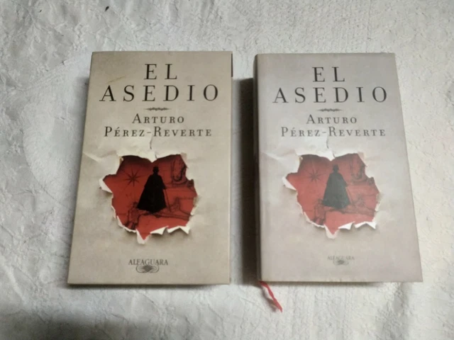 LIBRO EL ASEDIO de Arturo Perez Reverte Edición en cartoné con caja EUR ...