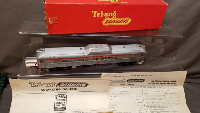 TRIANG R352 TRANSCONTINENTAL Rdc Budd Power Railcar 31018 W/ Papers ...